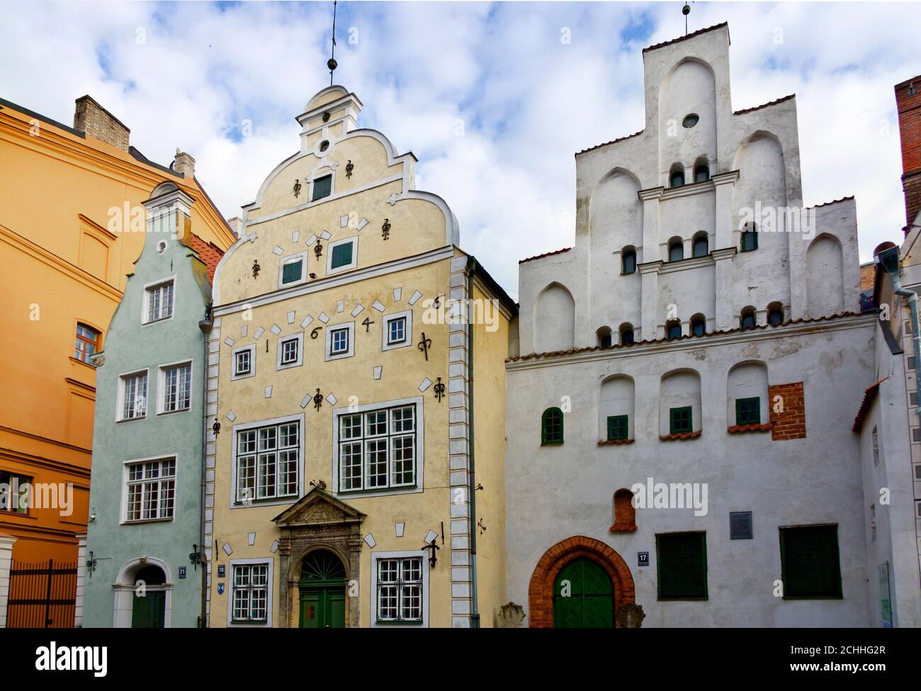 Three Brothers - building complex consisting of three houses, situated ...