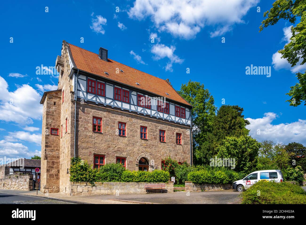 Historical city of Bad Sooden-Allendorf, Germany Stock Photo - Alamy