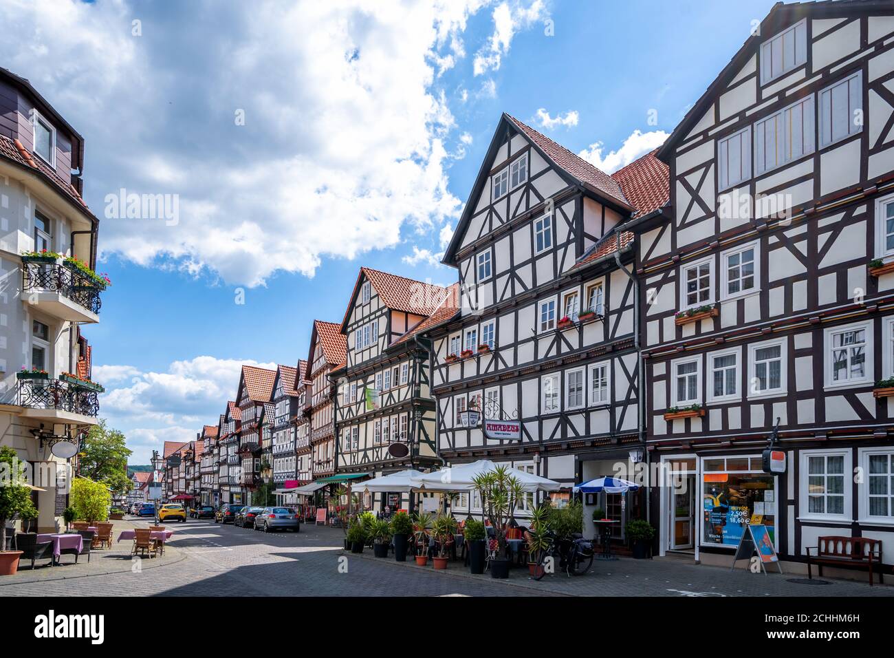 Historical city of Bad Sooden-Allendorf, Germany Stock Photo - Alamy