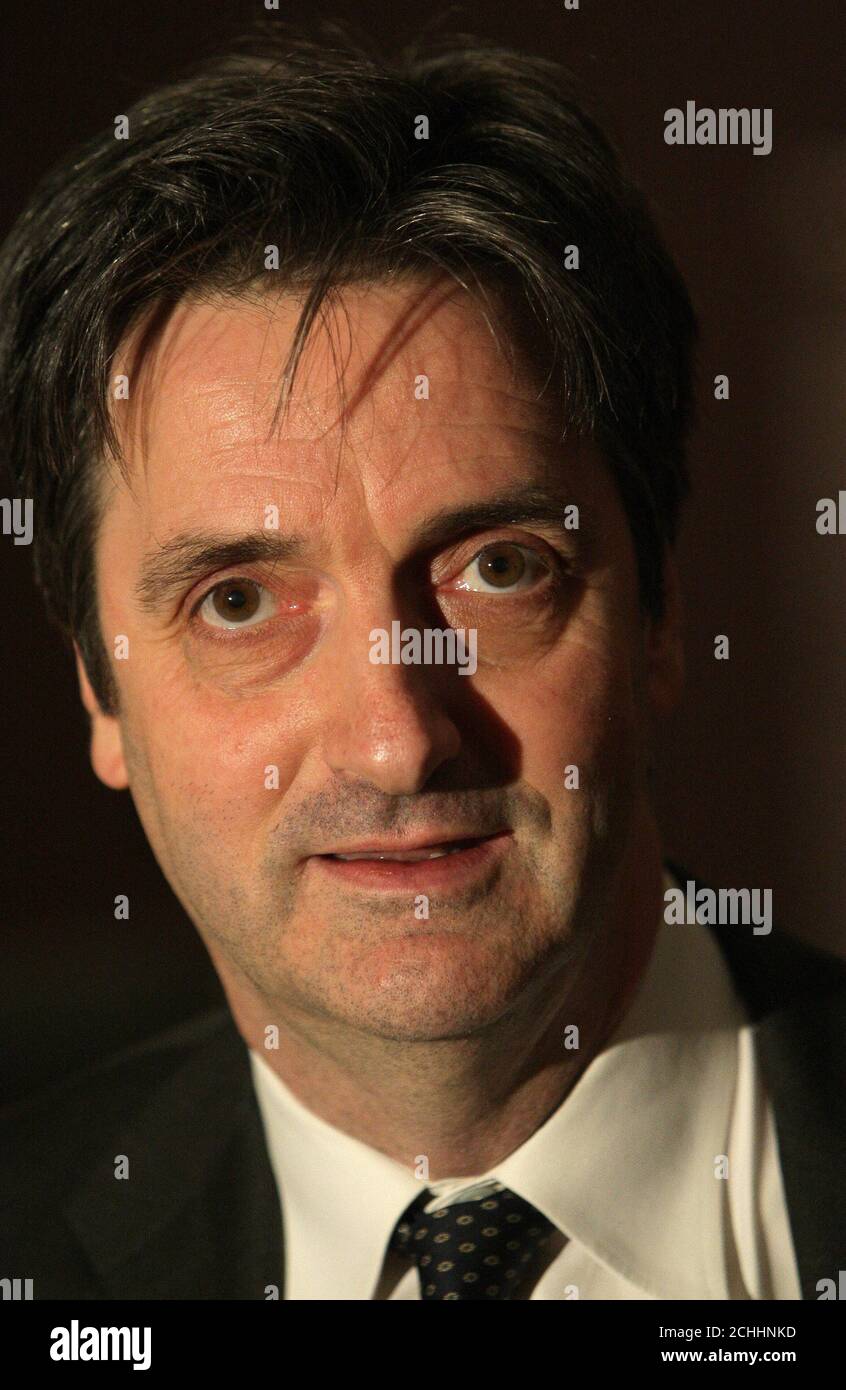 Nicholas Penny, Director of the National Gallery, talks to the media at ...