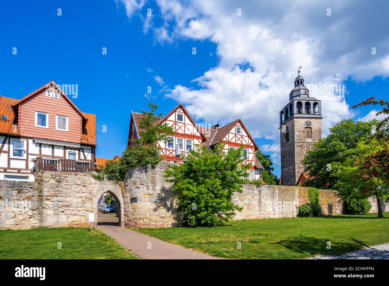 Historical city of Bad Sooden-Allendorf, Germany Stock Photo - Alamy