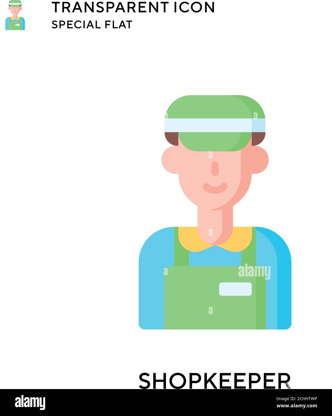 Asian shop owner Stock Vector Images - Alamy