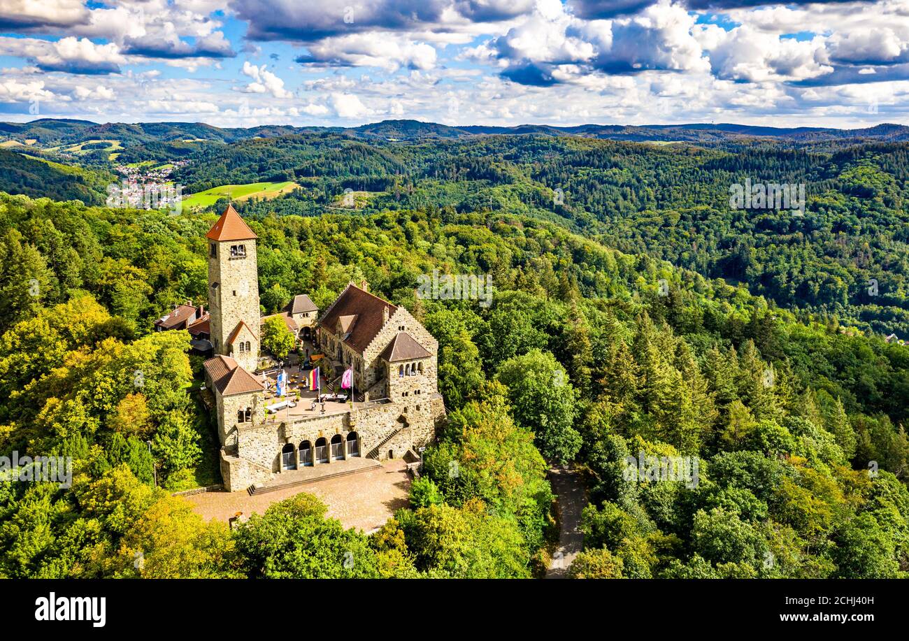 Wachenburg Castle in Weinheim - Baden-Wurttemberg, Germany Stock Photo ...