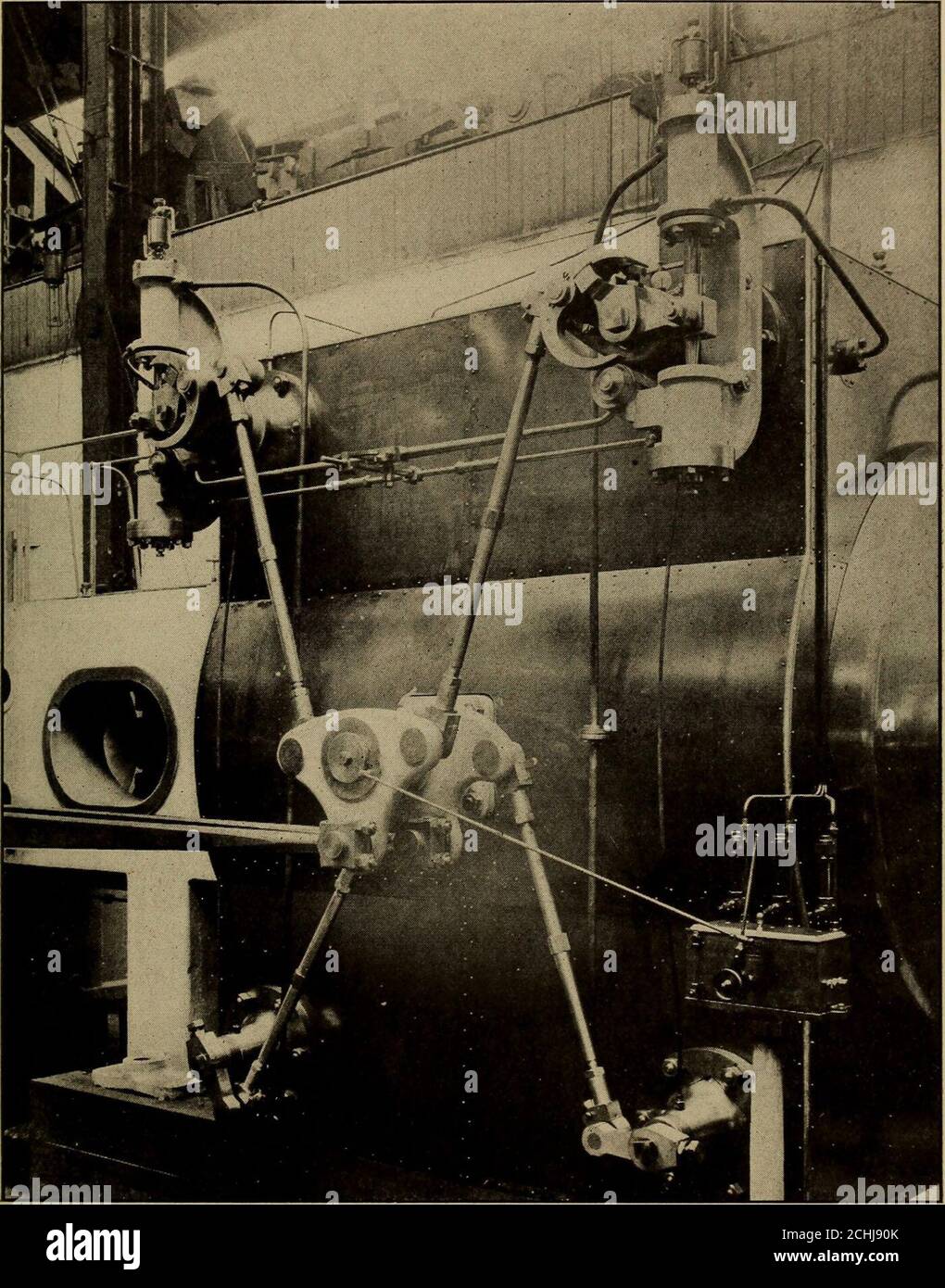 . Cassier's magazine . FIG. 12. ENGINES OF STANHILL MILL. BY YATES ...