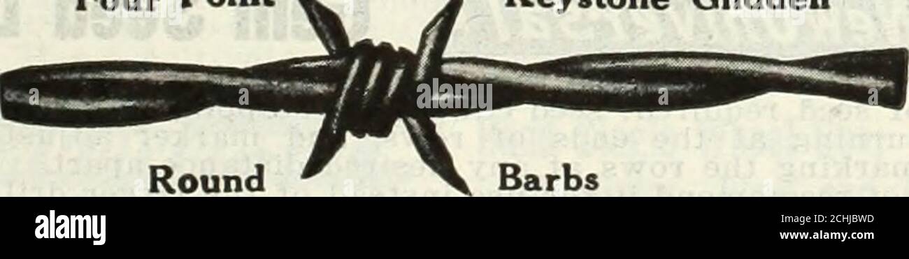 Glidden steel barb wire hi-res stock photography and images - Alamy
