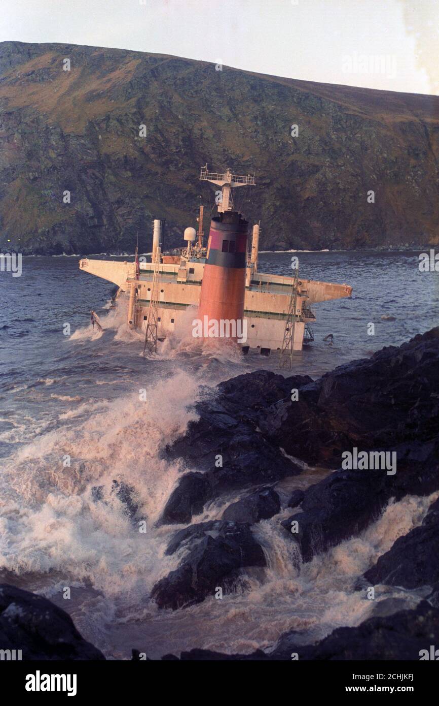 Tanker Mv Braer High Resolution Stock Photography and Images - Alamy