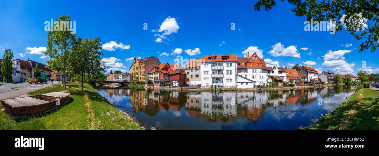 Werra River in Eschwege, Germany Stock Photo - Alamy