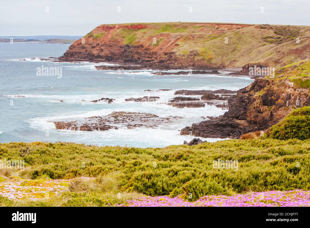 Pyramid Rock Landscape at Philip Island Stock Photo - Alamy