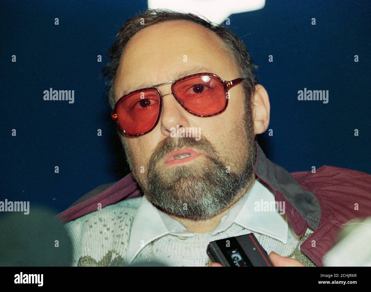 Gordon Wardell speaking at a police news conference in Nuneaton after ...