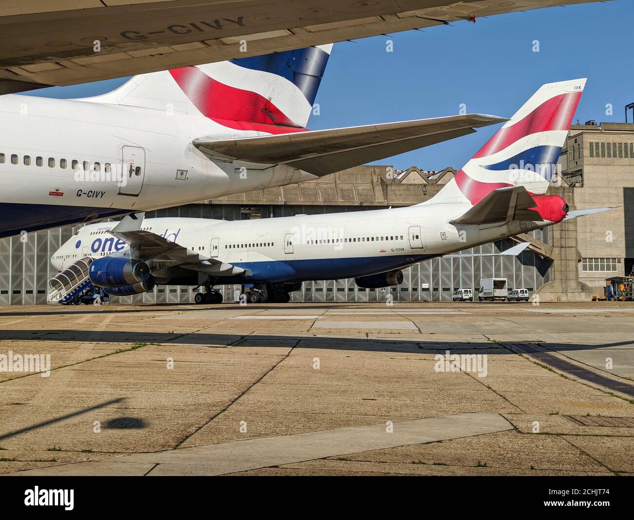 Non Exclusive: The Last 4 British Airways Boeing 747's awaiting ...