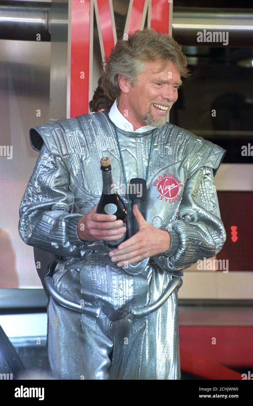 Virgin Boss Richard Branson Opens The New Virgin Megastore In New York