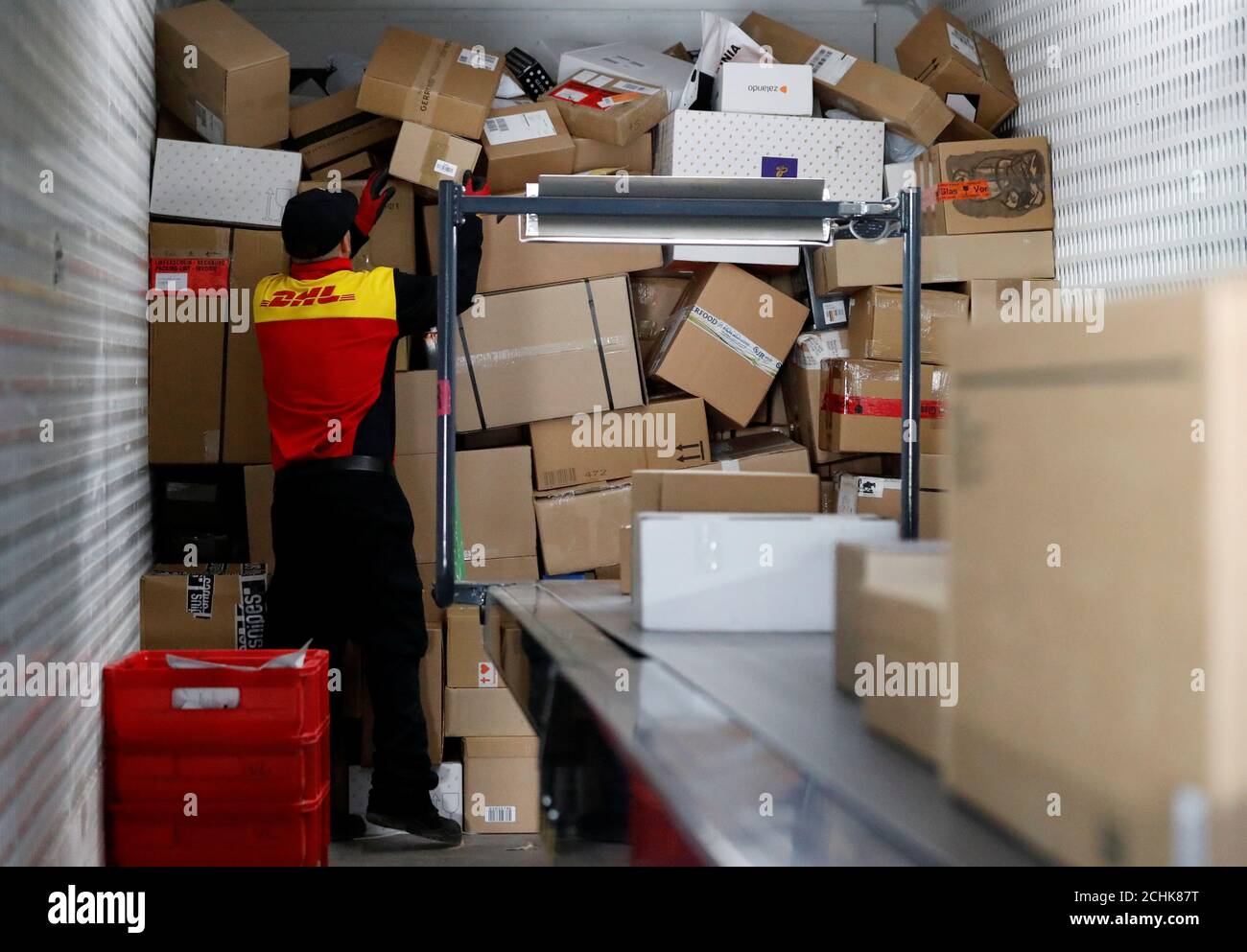 Dhl Employee High Resolution Stock Photography and Images - Alamy