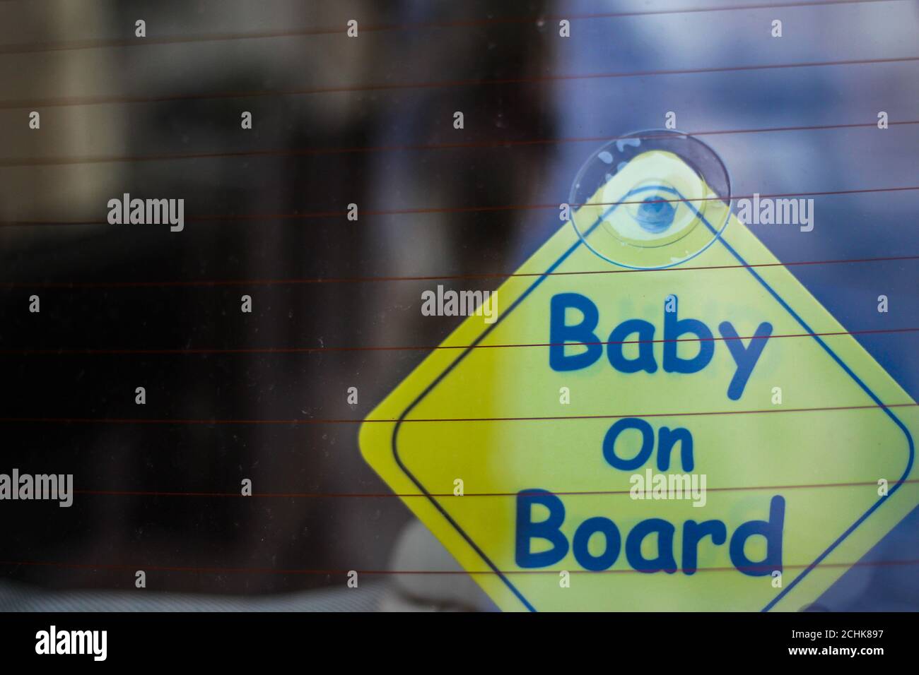 baby on board sign Stock Photo - Alamy