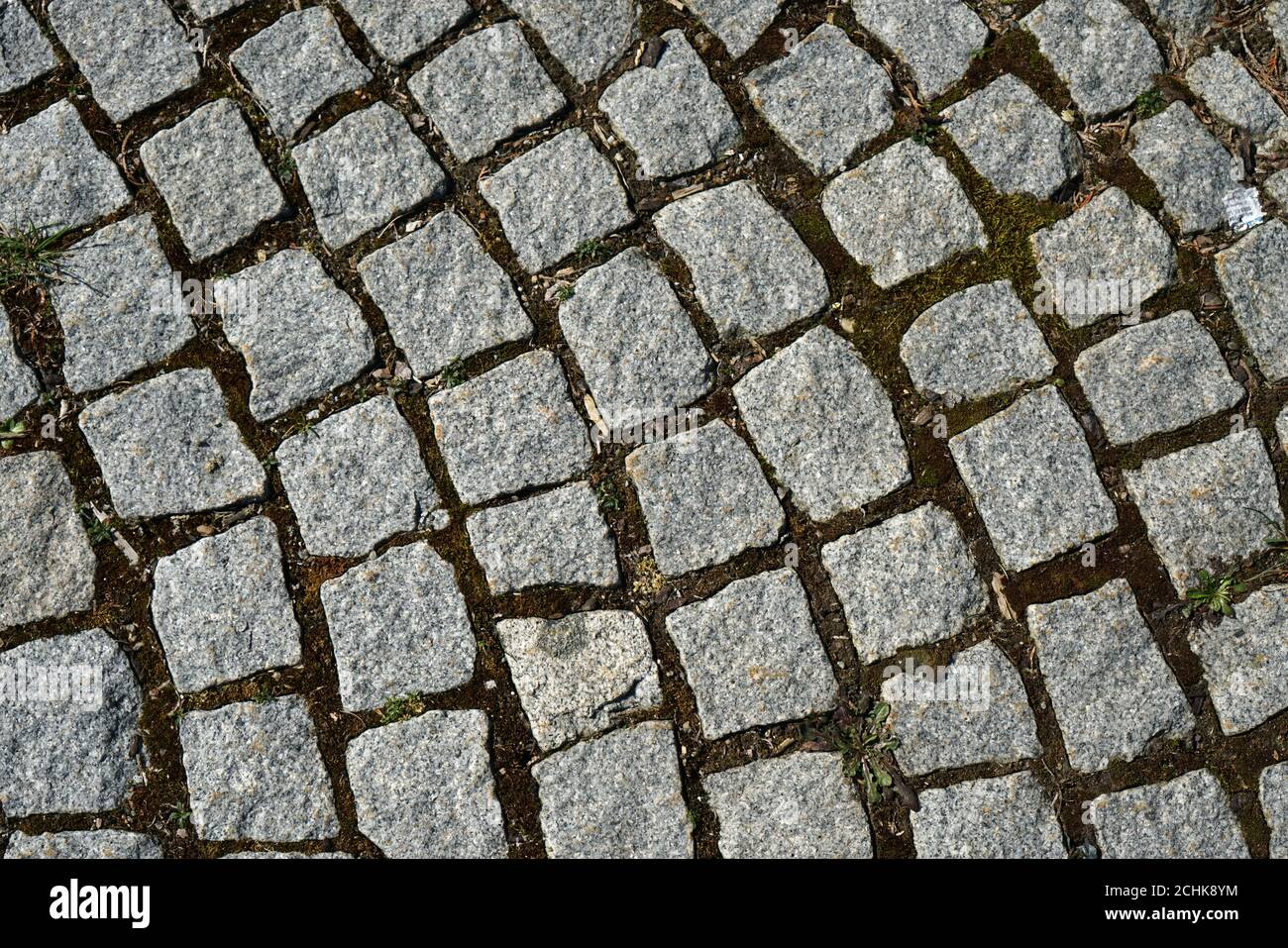 Road made with cobblestone bricks for background Stock Photo - Alamy