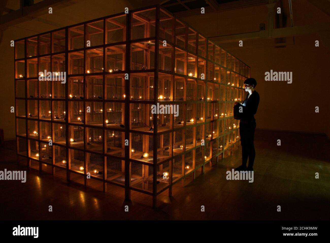 Louise Collins views Current Disturbance, a single room-filling ...