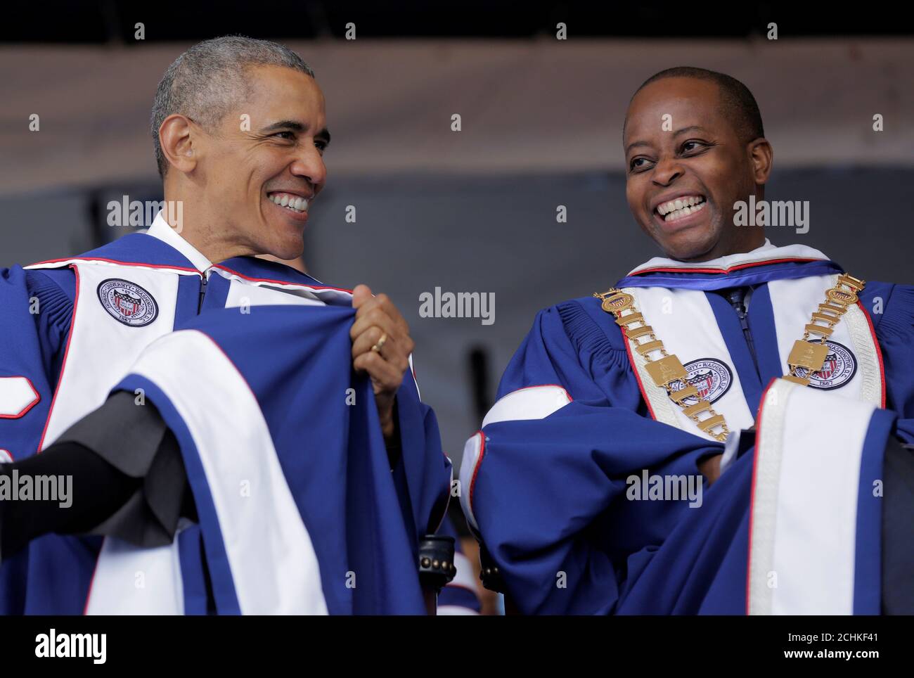 Howard university graduation hi-res stock photography and images - Alamy