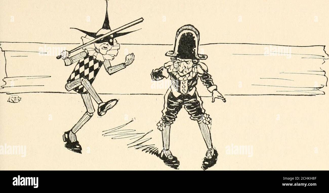 . Pinocchio : the tale of a puppet . The puppets recognise their ...