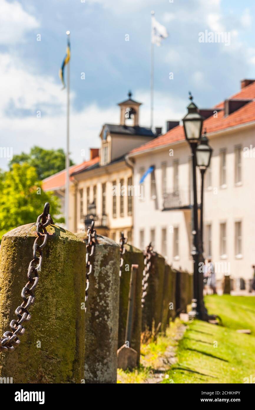 Stone bollards street bollard hi-res stock photography and images - Alamy