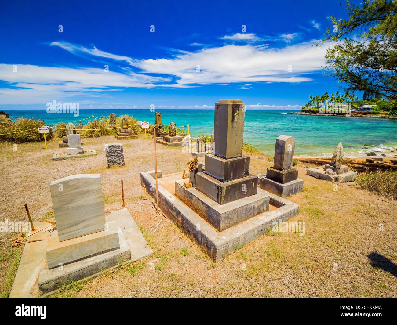 Buddhist Cemetery of Mantokuji Soto Zen Mission in Paia, Maui Hawaii ...