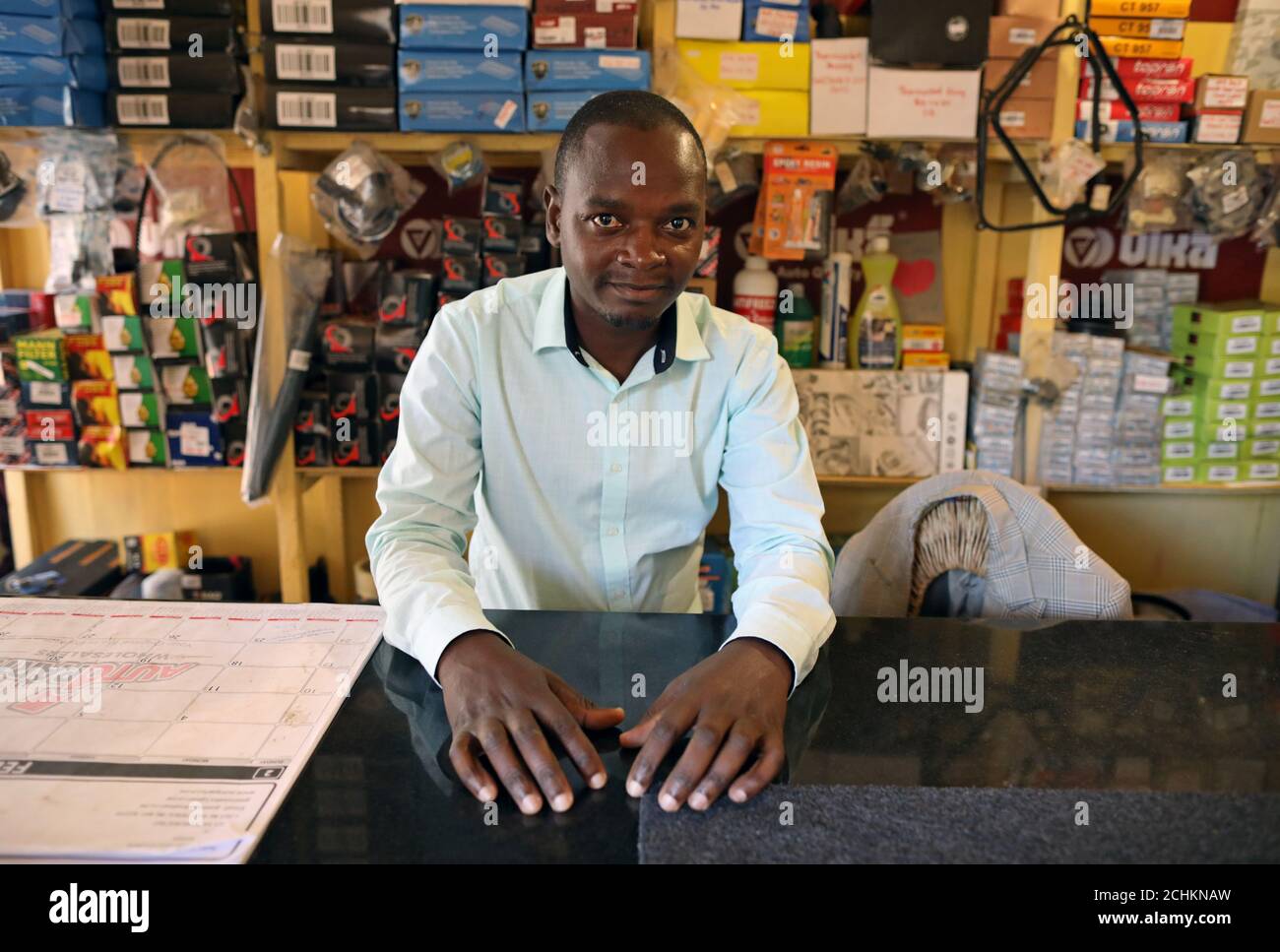 Auto Parts Store Counter