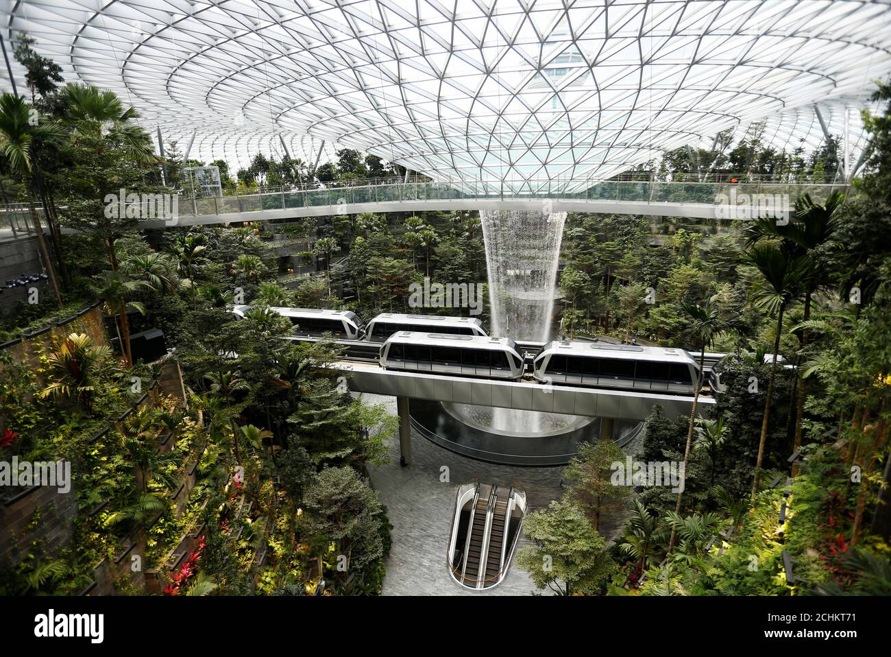 Changi airport skytrain hi-res stock photography and images - Alamy