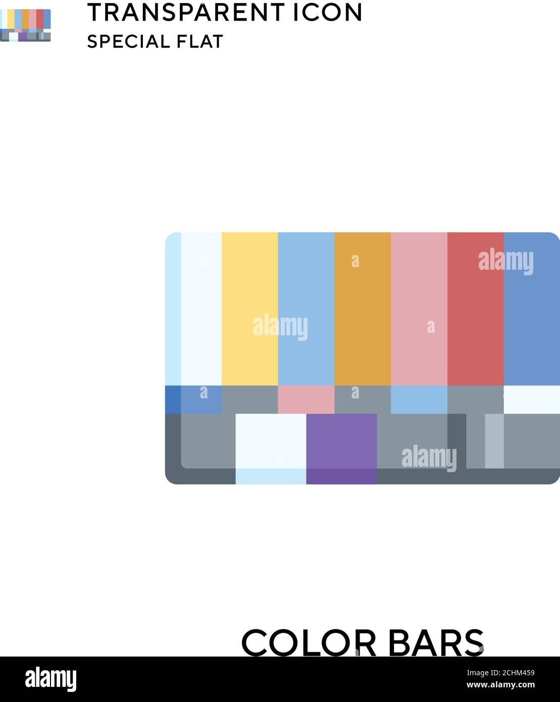 Television test pattern color bars hi-res stock photography and images ...