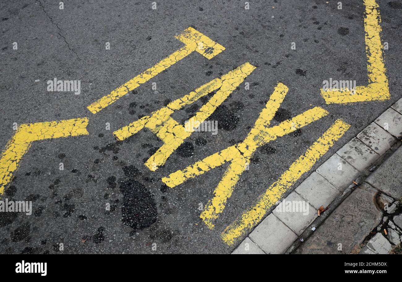 Taxi Lane High Resolution Stock Photography and Images - Alamy
