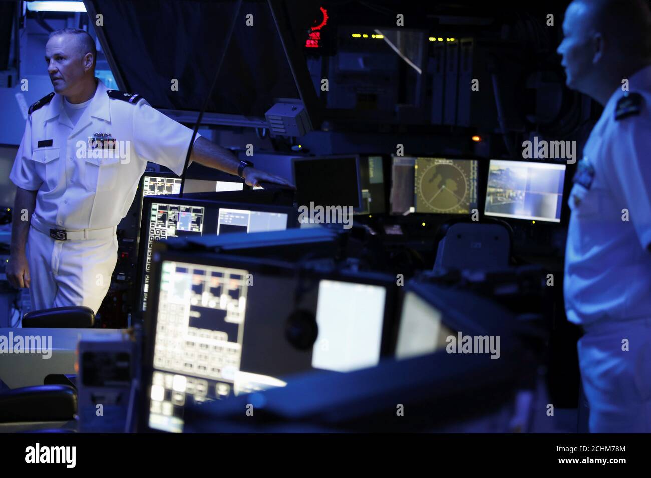 Combat Information Center High Resolution Stock Photography and Images ...