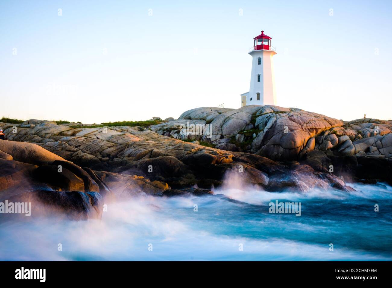 One of the most famous landmarks in Nova Scotia, Canada - Peggy's Cove ...