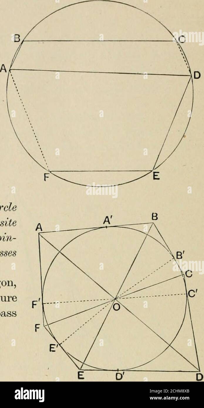 . The principles of projective geometry applied to the straight line ...
