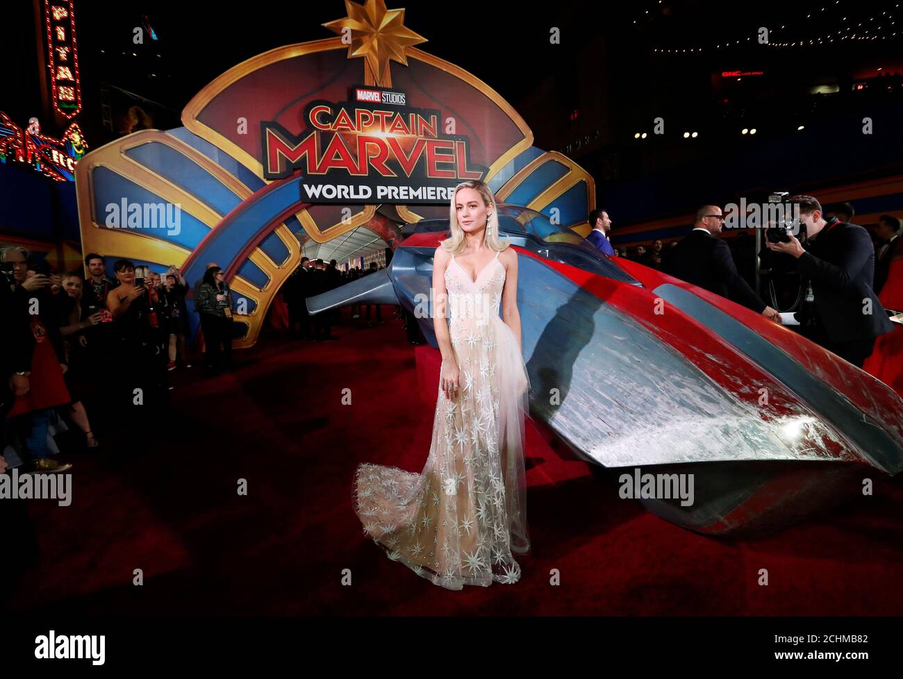 Brie Larson Poses For High Resolution Stock Photography and Images - Alamy