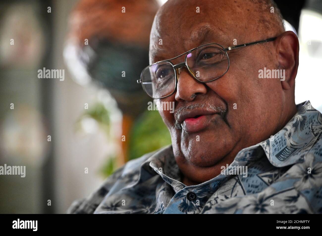 UNITED STATES - 08-27-20: Harold Howard talks during an interview about ...