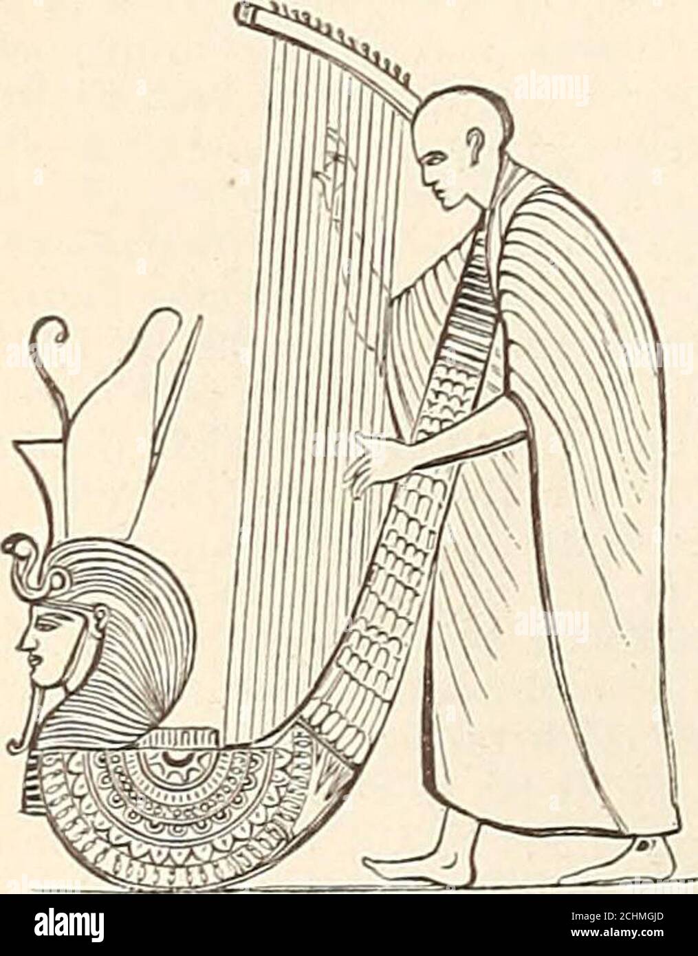 Egyptian Harp High Resolution Stock Photography and Images - Alamy