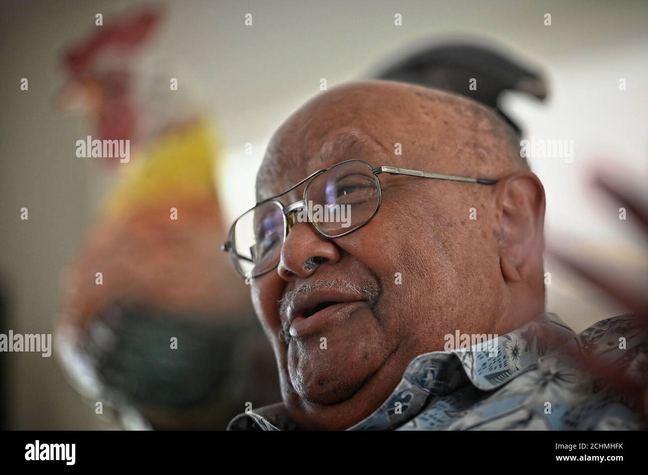 UNITED STATES - 08-27-20: Harold Howard talks during an interview about ...