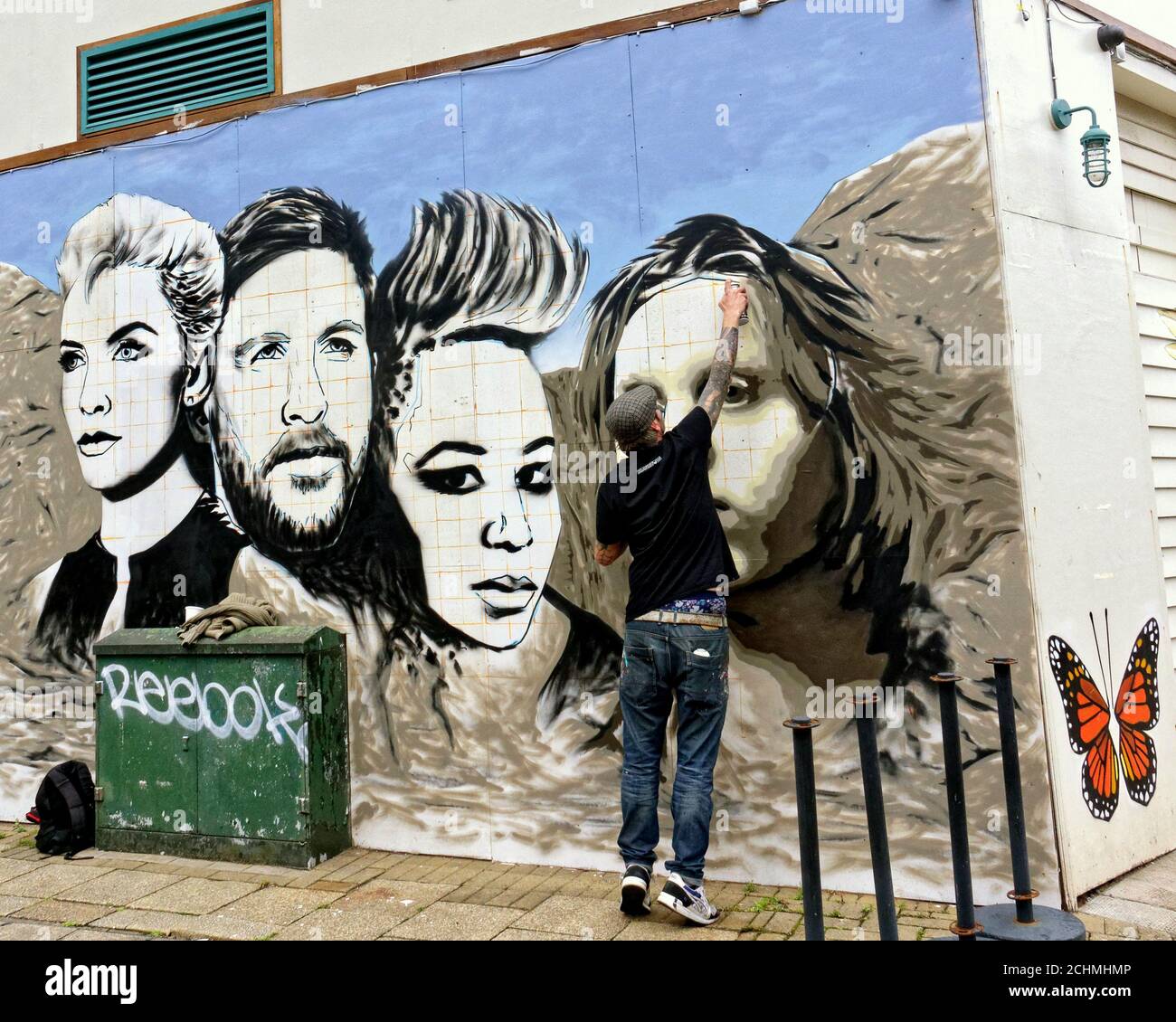Glasgow, Scotland, UK, 14th September, 2020: Famous Scottish musicians ...