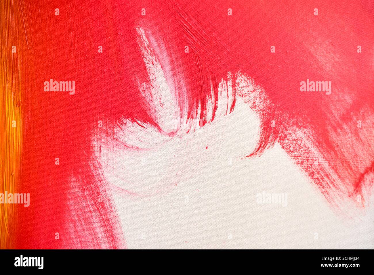 Red and pink color oil painting texture. Abstract background Stock ...