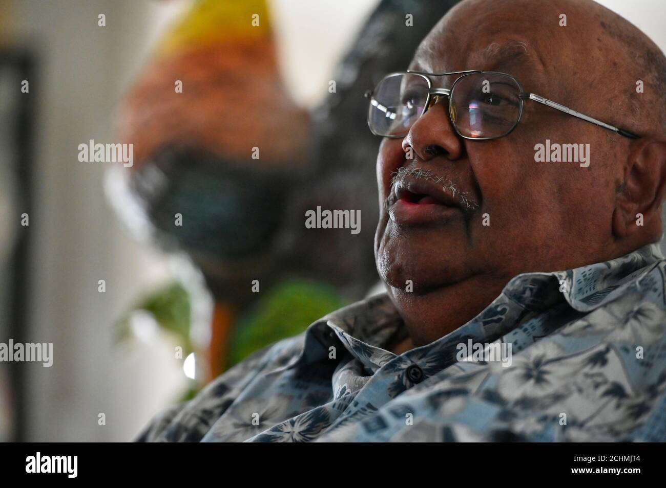 UNITED STATES - 08-27-20: Harold Howard talks during an interview about ...