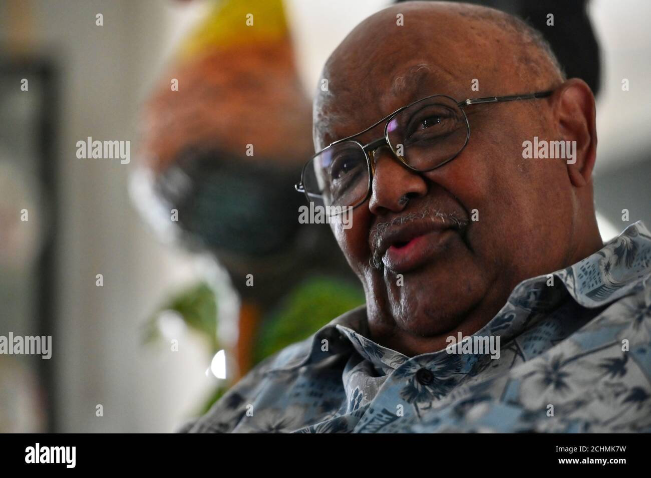 UNITED STATES - 08-27-20: Harold Howard talks during an interview about ...