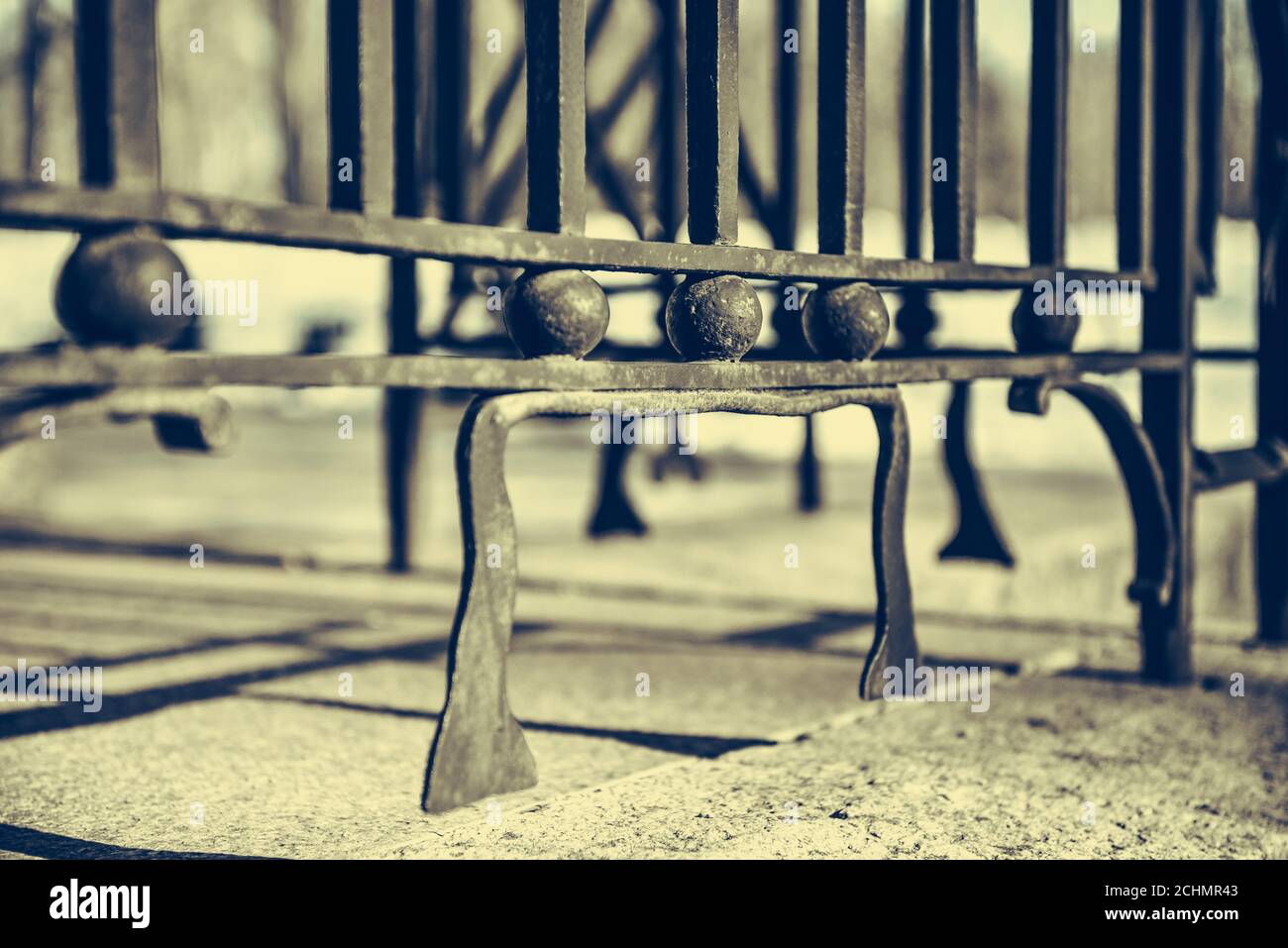 Ornamental metal elements in hi-res stock photography and images - Alamy