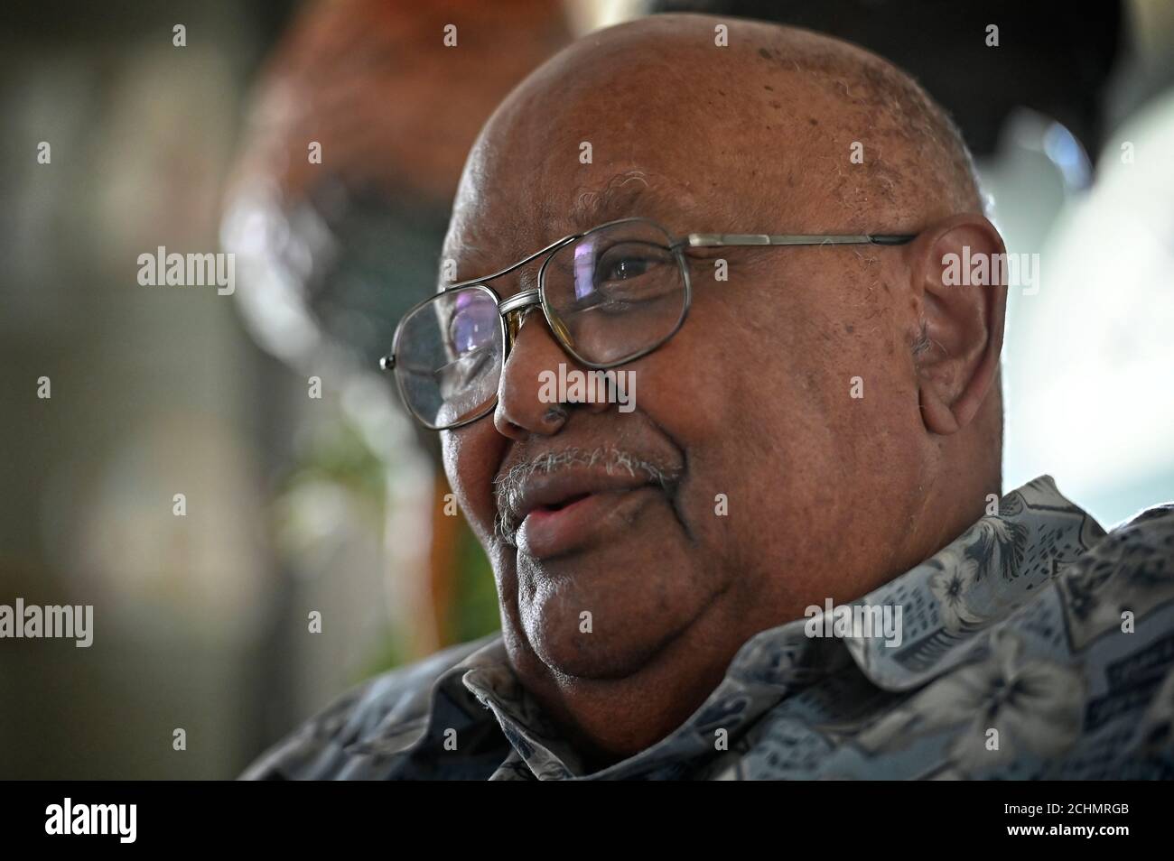 UNITED STATES - 08-27-20: Harold Howard talks during an interview about ...