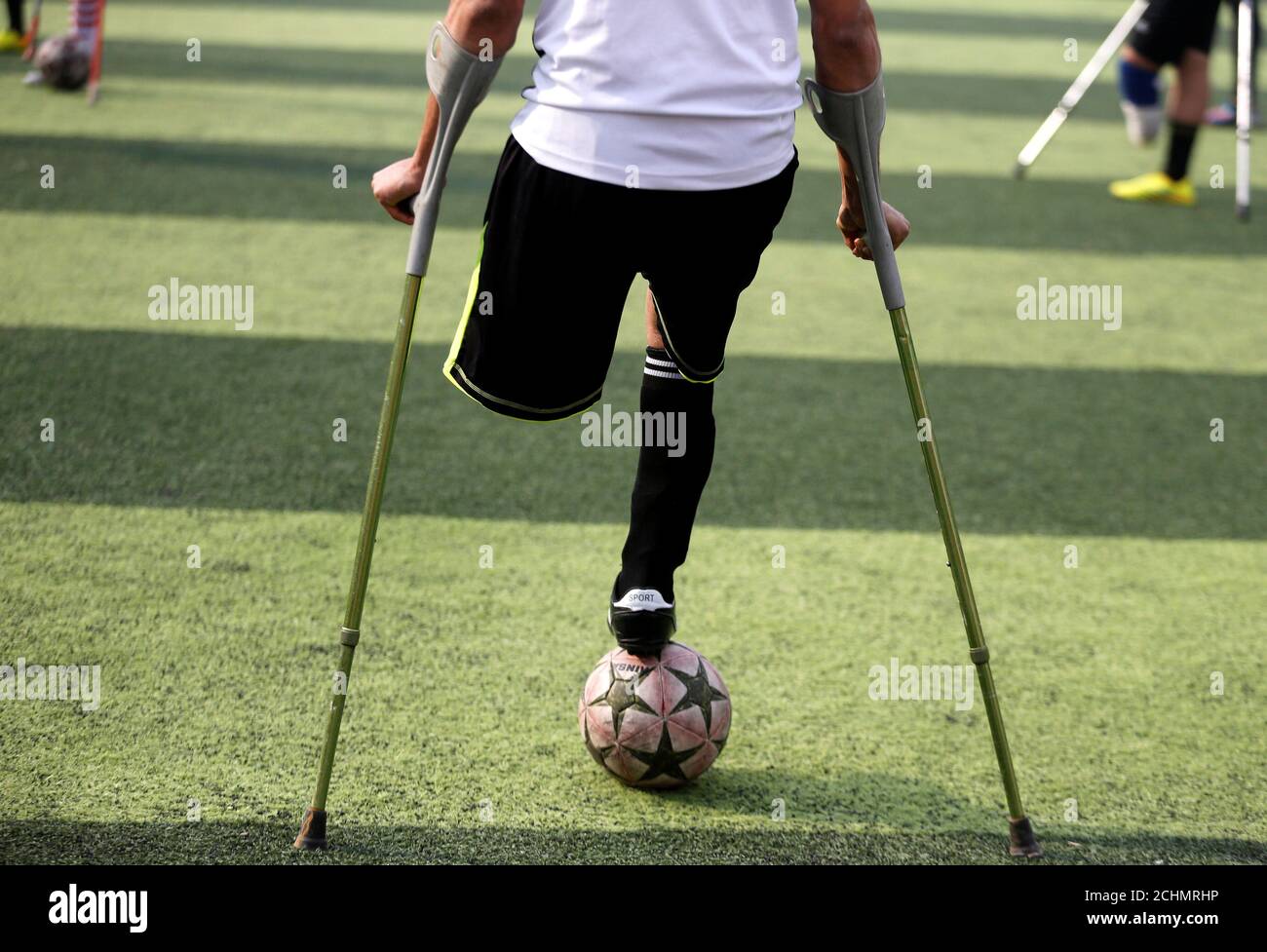 Soccer one legged team hi-res stock photography and images - Alamy