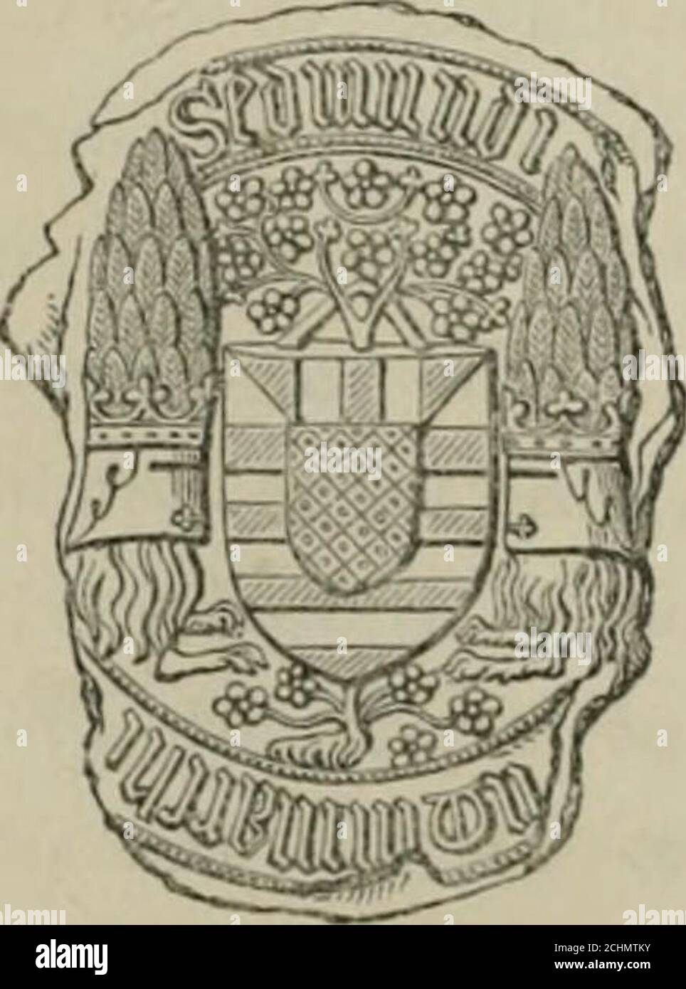 . Heraldry, historical and popular . land, France, and Ireland in cross ...