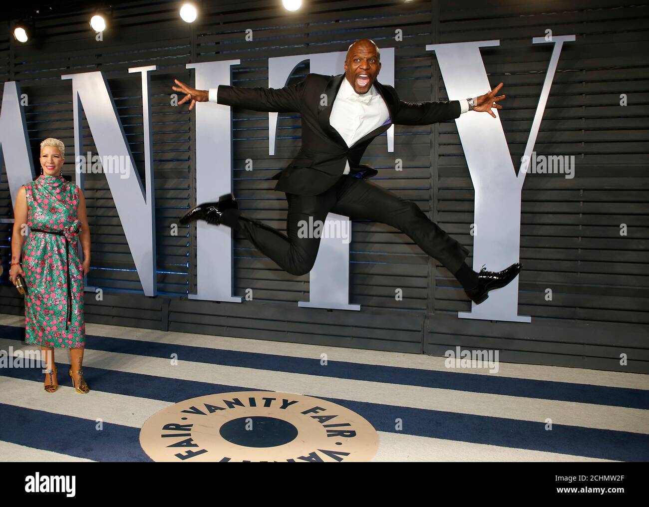 Terry crews and wife rebecca king crews hi-res stock photography and ...