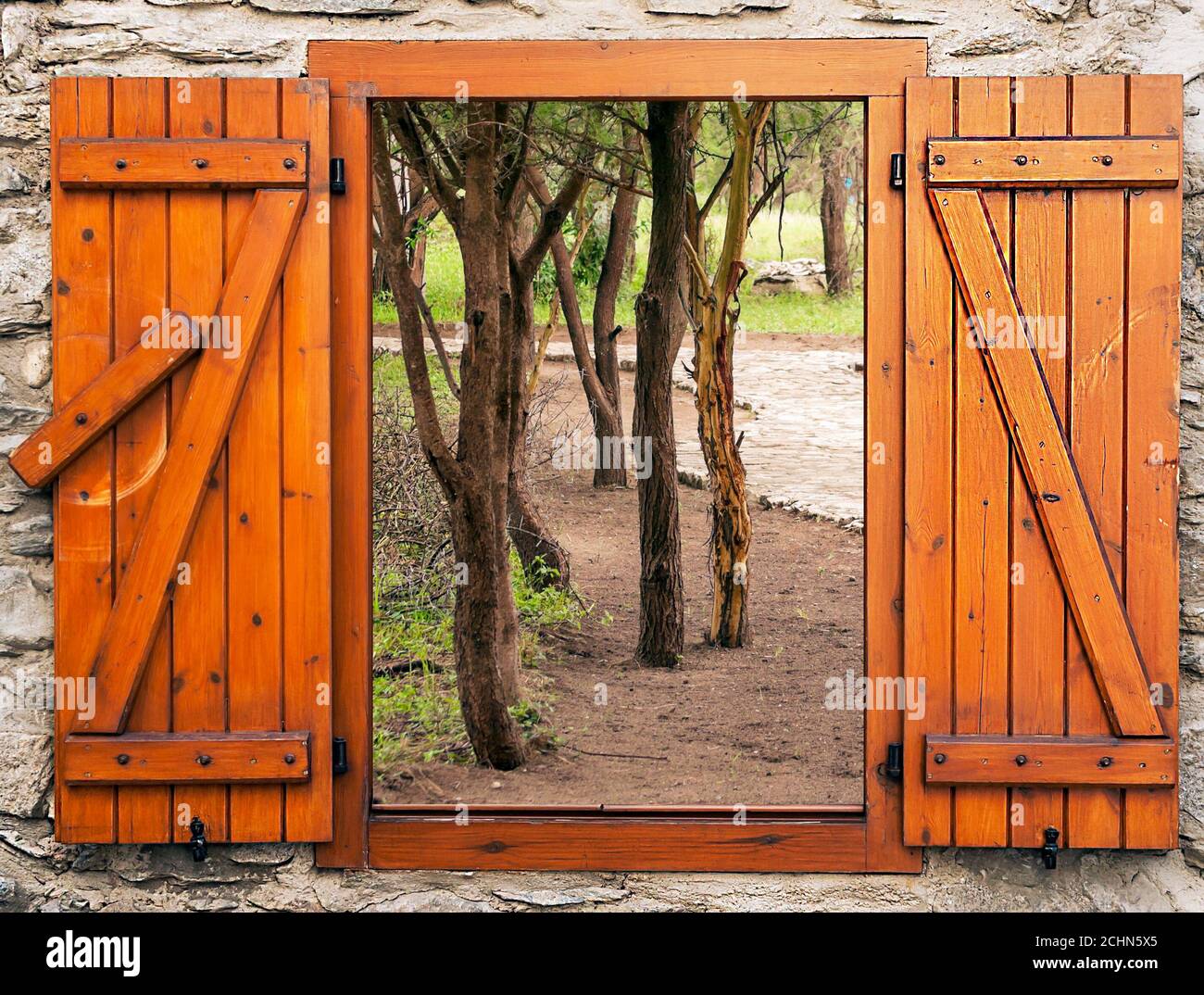 Zimbabwe tree house hi-res stock photography and images - Alamy