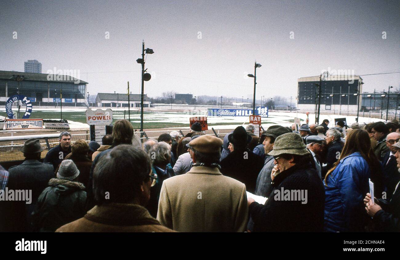 Hackney dog racing stadium hi-res stock photography and images - Alamy