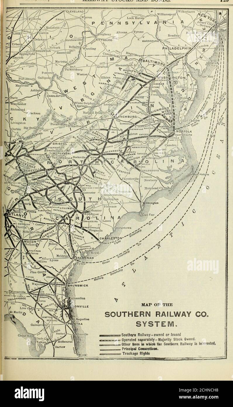 Map of spartanburg hi-res stock photography and images - Alamy