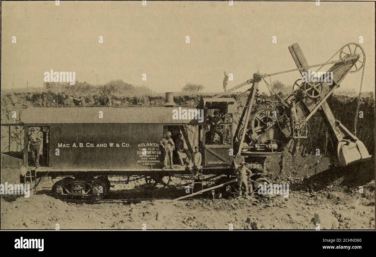 . Cassier's magazine . ATLANTIC STEAM SHOVEL, BUILT BY AMERICAN ...