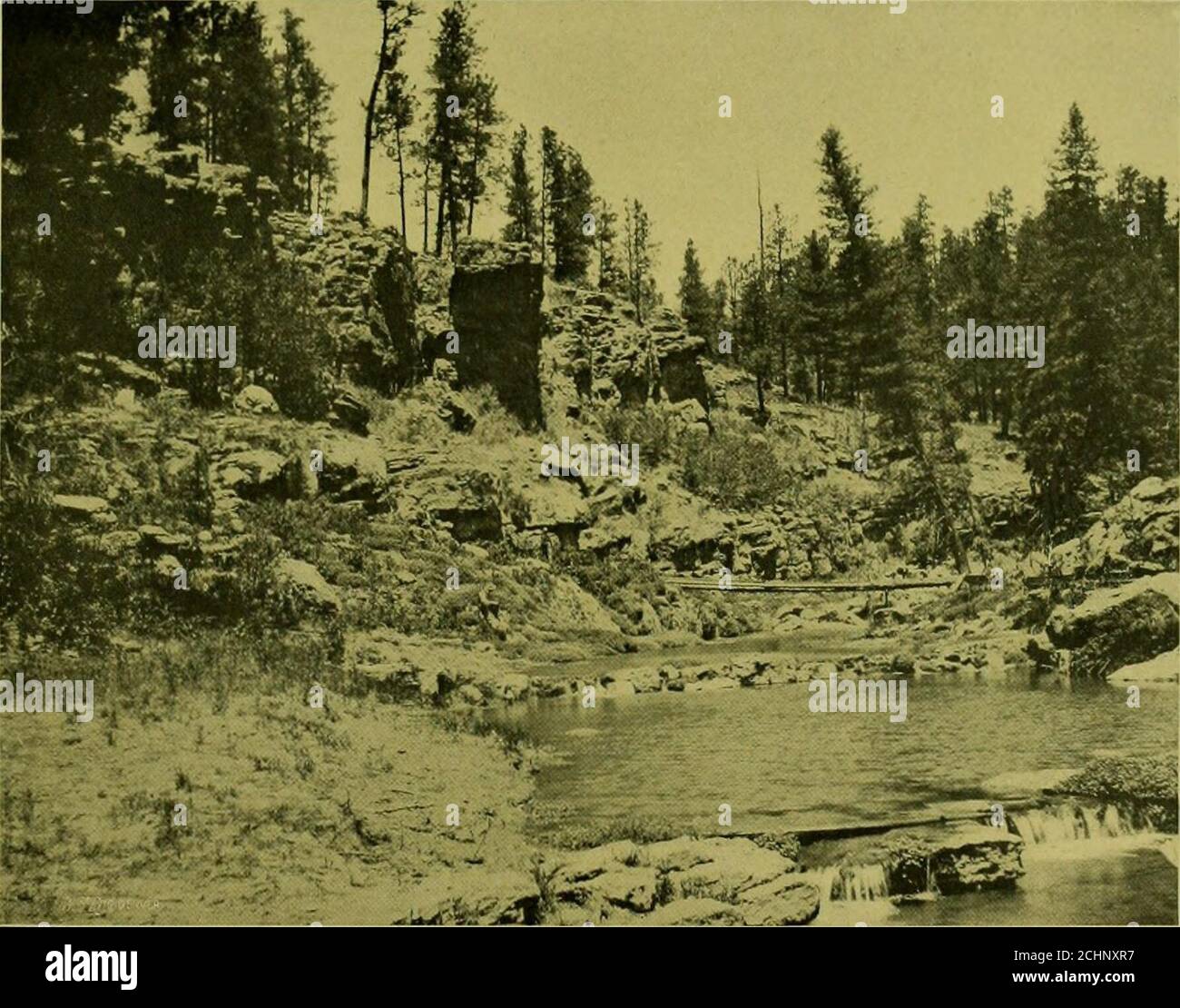 . Las Vegas, Gallimac park and the scenic highway . GALLINAS CANON ...