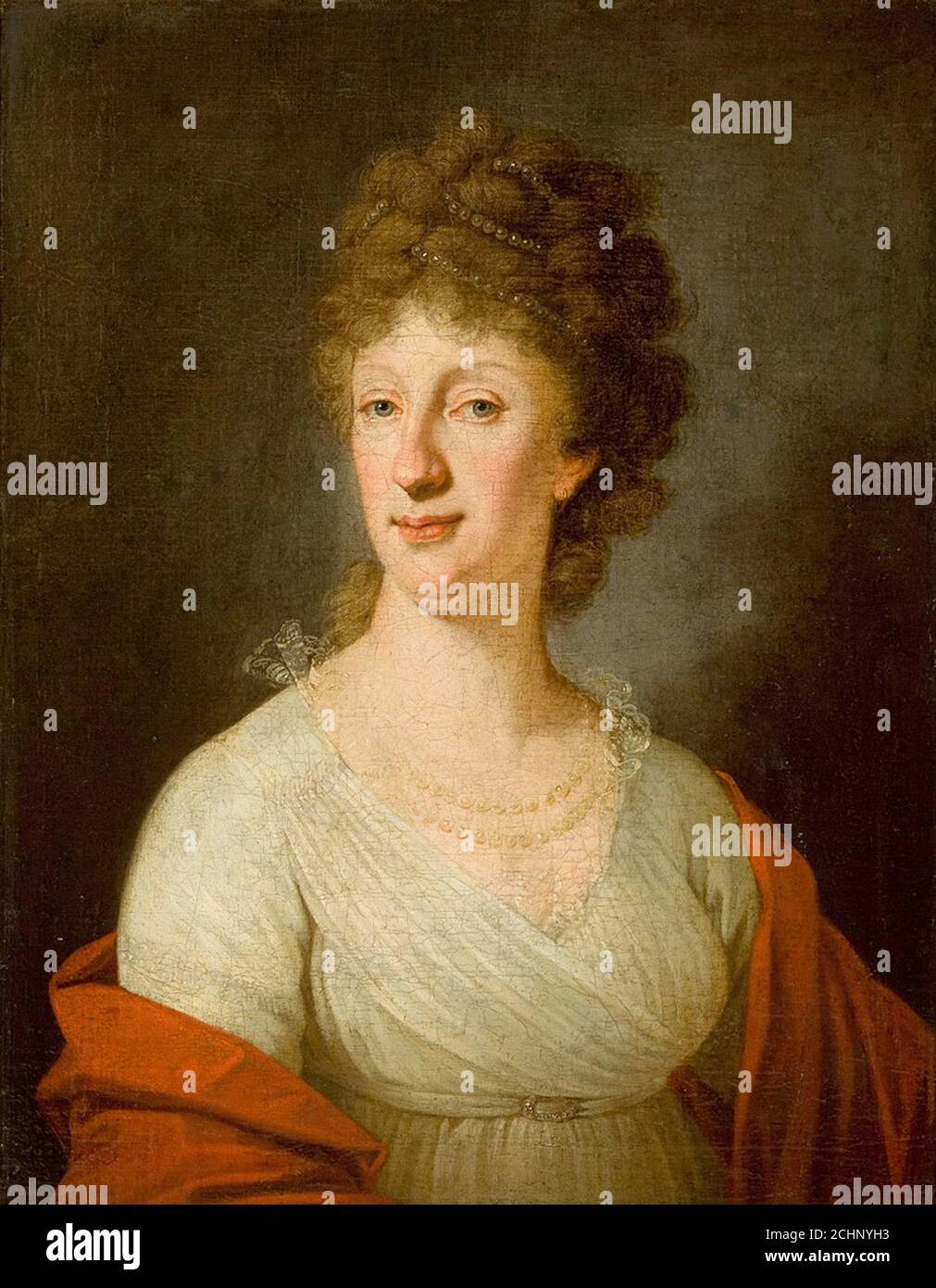 A vintage portrait artwork royal european habsburg line spanish ...