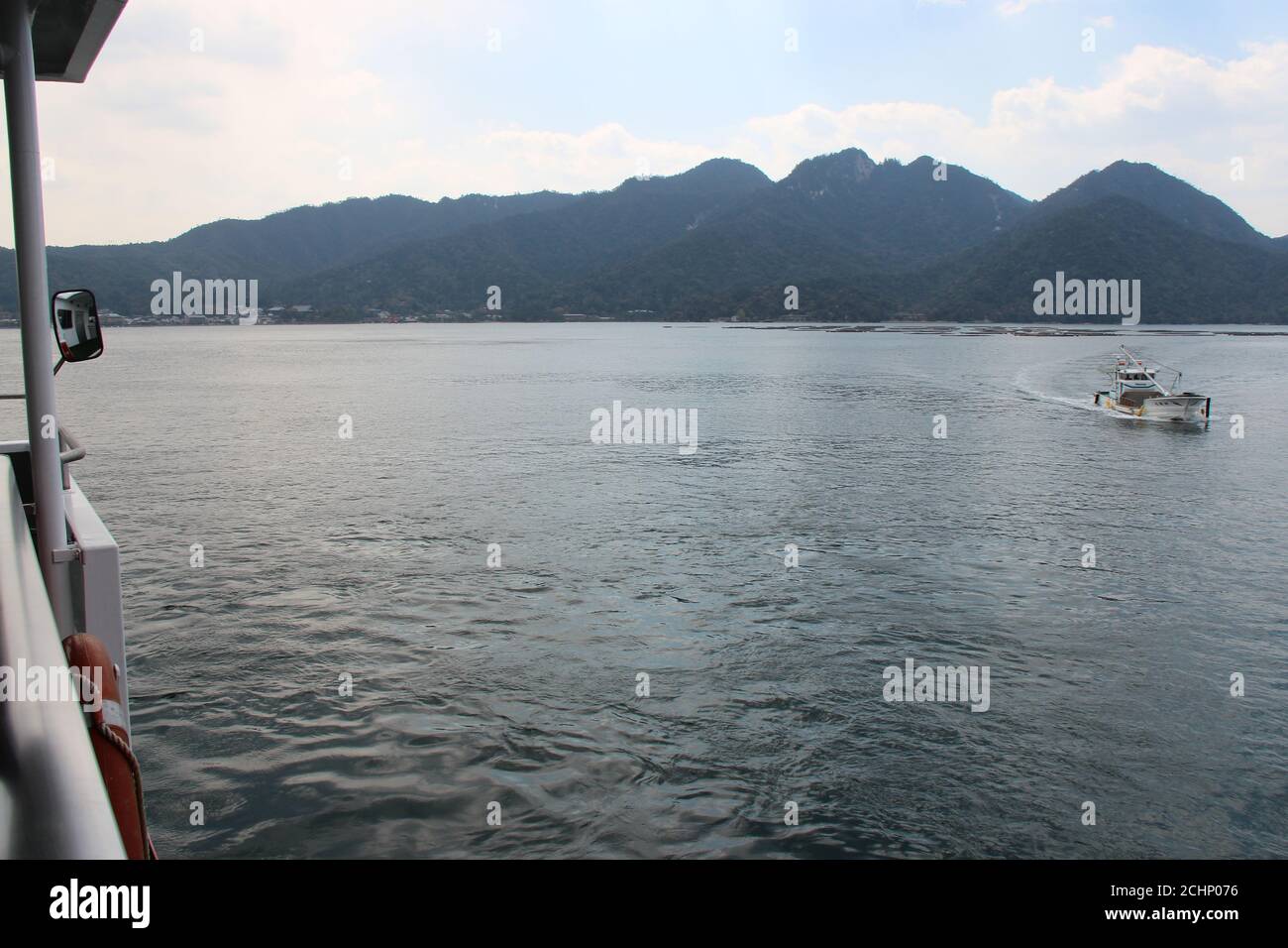 hiroshima bay and miyajima island (japan Stock Photo - Alamy